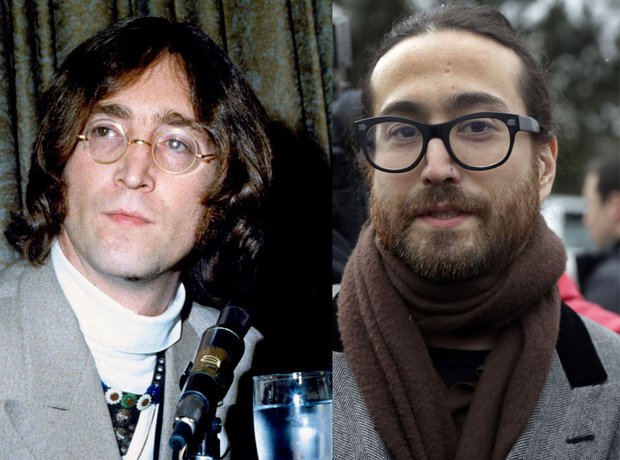 Sean And John Lennon Comparison